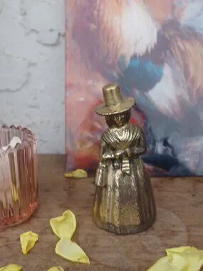 Welsh Lady | Accents | Brass Hand Bell Depicts A Welsh Lady | Poshmark